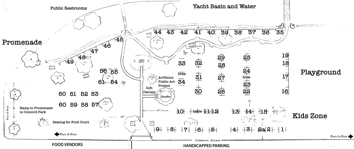 Exhibitors – Map (to be updated for 2023 in September) – hdgartshow